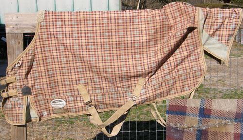 60” OF WeatherBeeta Landa Freestyle Standard Lite Turnout Sheet Pony ...