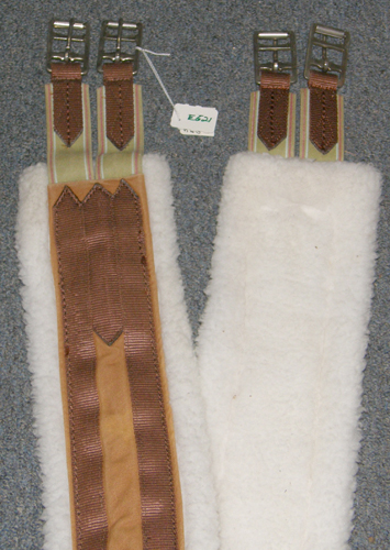 english fleece lined girths pg1