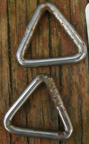 hardware triangle rings